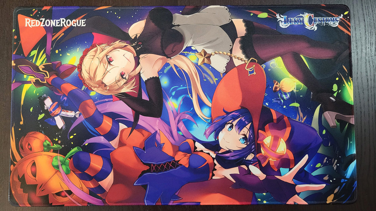 HALLOWEEN! with Katsumi and Vehya - Official Red Zone Rogue Playmat ...
